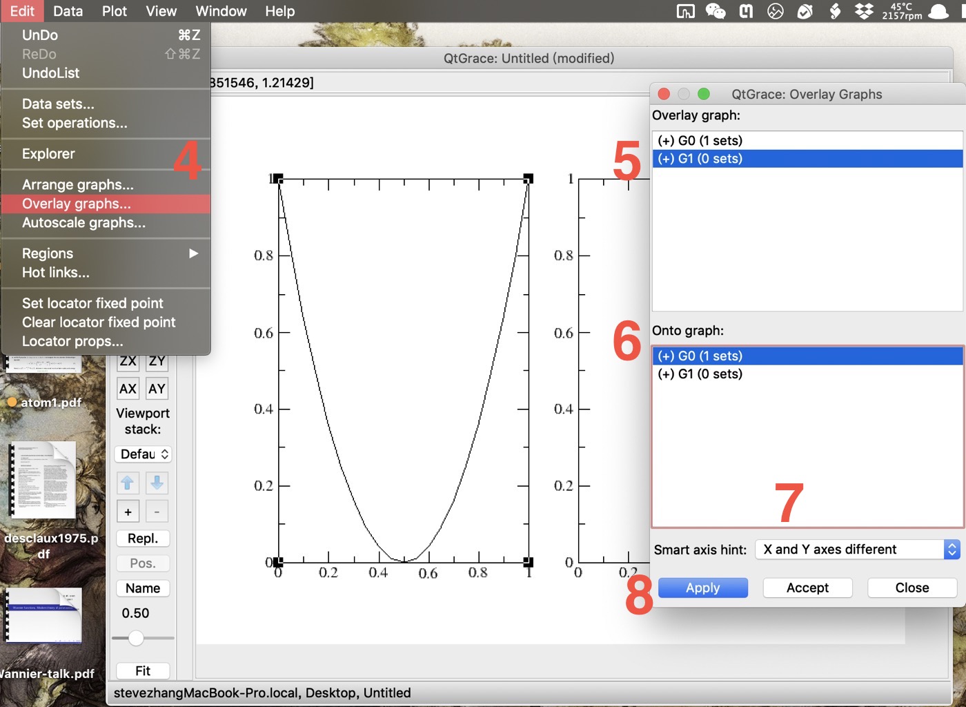 XmGrace tips (CN) | Min-Ye Zhang