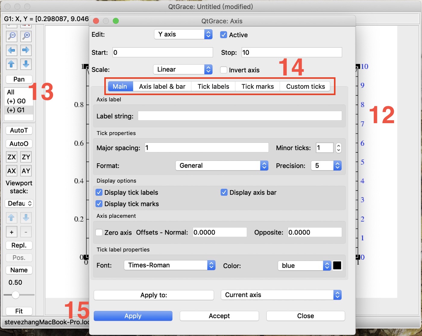 XmGrace tips (CN) | Min-Ye Zhang