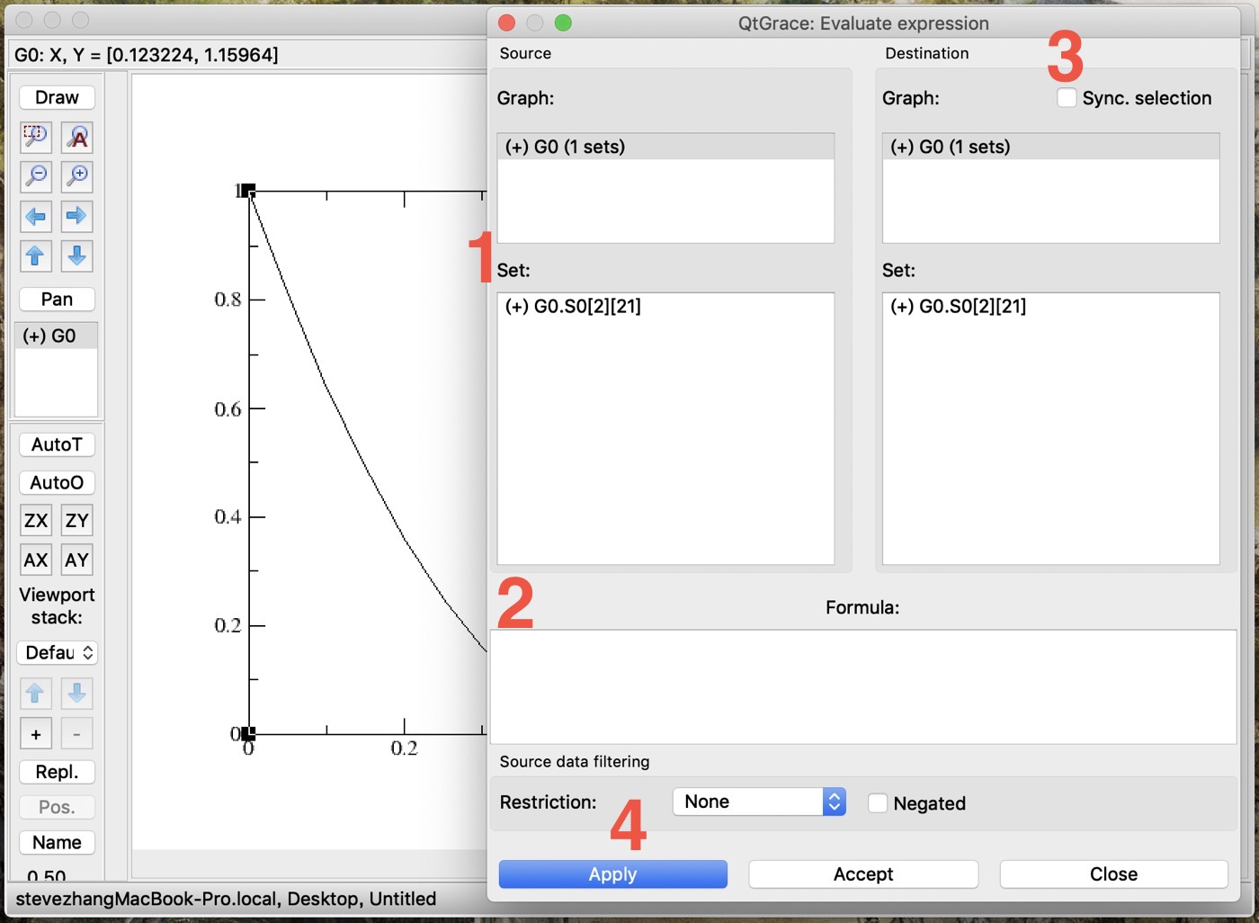 XmGrace tips (CN) | Min-Ye Zhang
